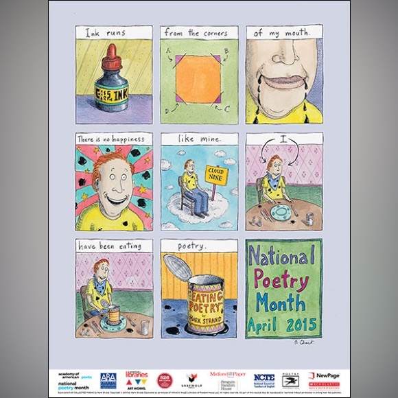 Art | National Poetry Month Poster 215 Mark Strand Roz Chast | Poshmark